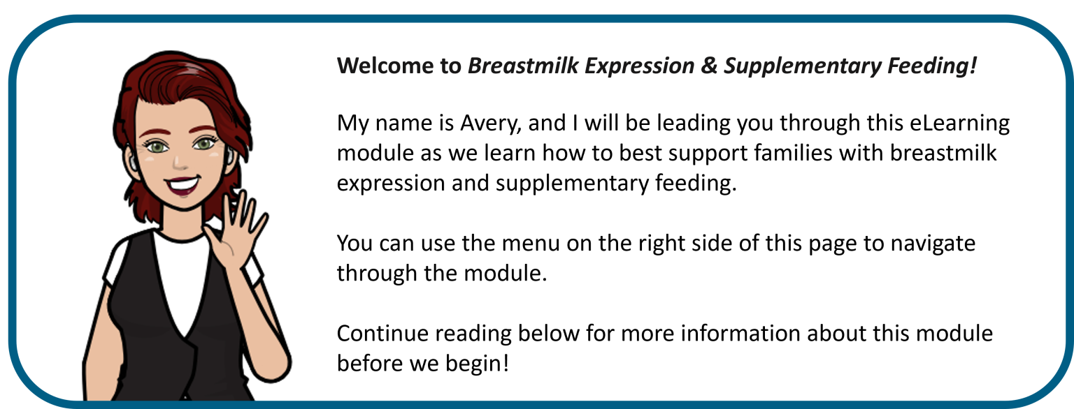 AHS 20-Hour Breastfeeding eLearning Course: Breastmilk Expression ...